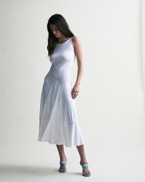 Dammit Janet Dress - White – EMILY DAWN LONG